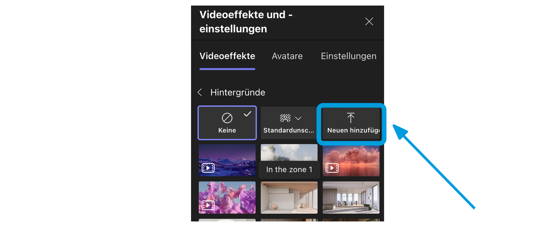 Microsoft Teams Hintergrund ändern
